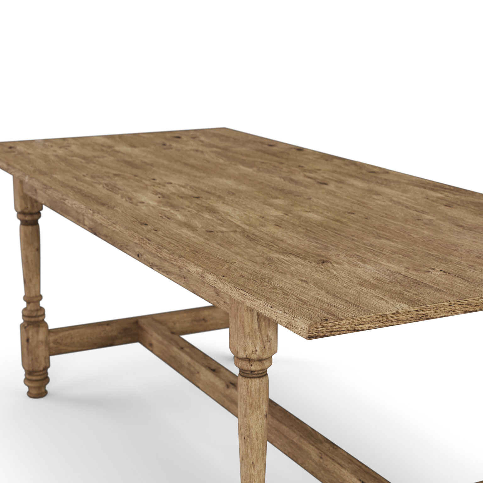 Plymouth Turned Leg Trestle Table