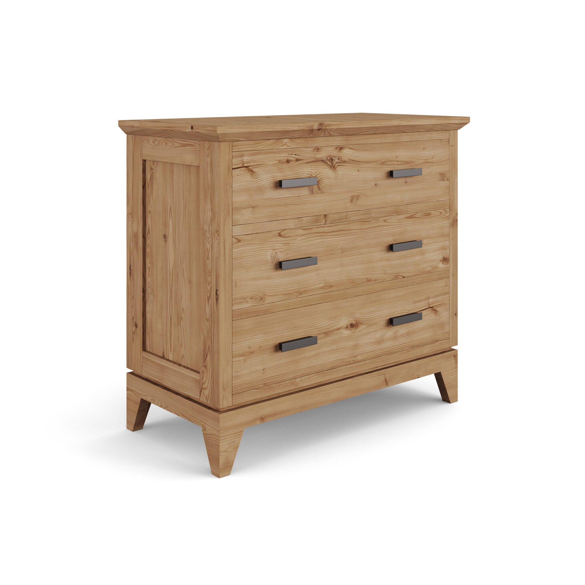 Lido 3 Drawer Chest - vintagemillwerks